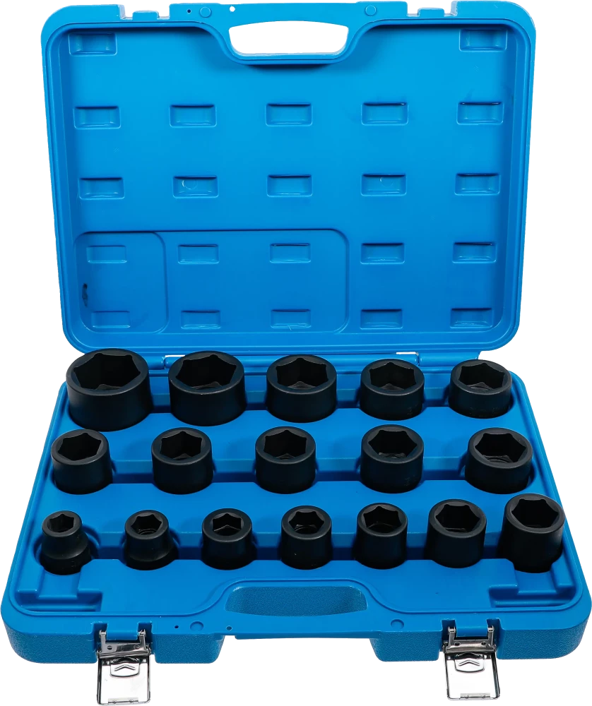 BGS technic | Impact Socket Set | 20 mm (3/4") Drive | 19 - 55 mm | 17 ...