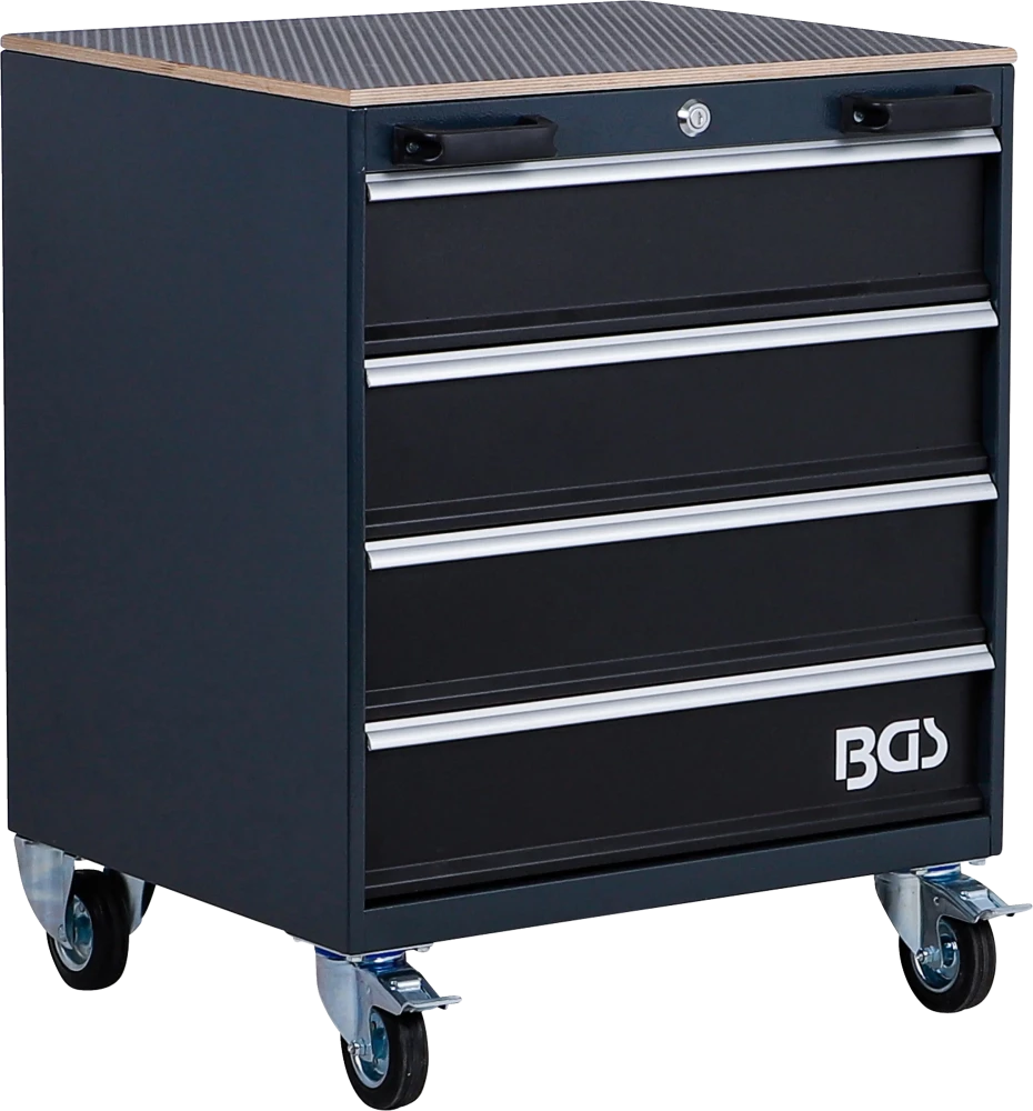 BGS technic | Tool Trolley | 4 Drawers | Mobile | empty | for Storage ...