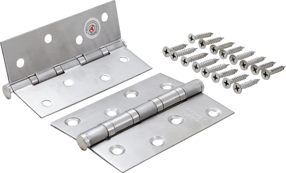 BGS technic | Hinge Set | Stainless Steel | 100 x 40 mm | 2 pcs ...