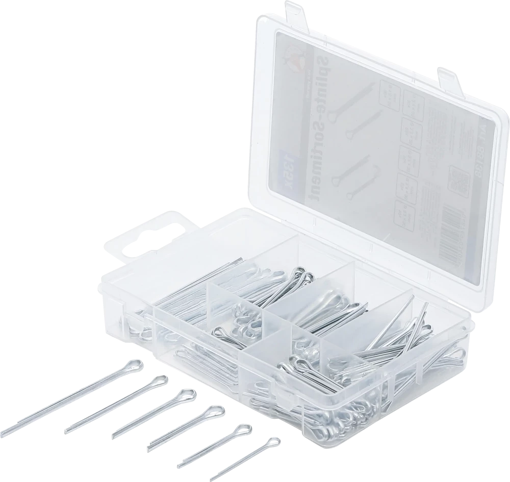 BGS technic | Splinte-Sortiment | Ø 1,6 - 3,2 mm | 135-tlg. | online kaufen