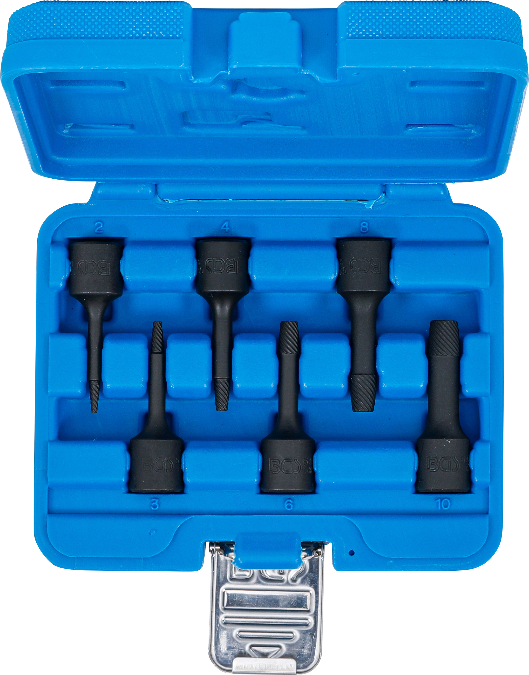 BGS technic | Twist Socket Set (Spiral Profile) / Screw Extractor | 10 ...
