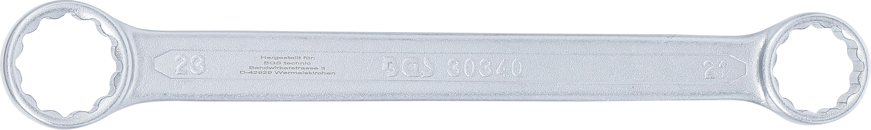 BGS technic | Double Ring Spanner | extra flat | 21 x 23 mm | purchase ...
